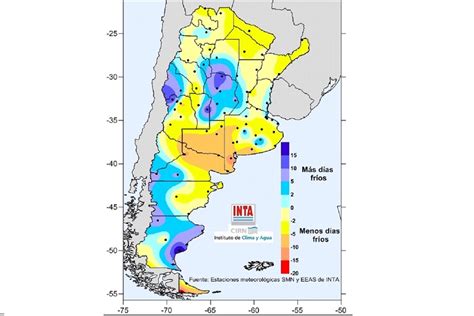 En Algunas Zonas Del País Las Heladas Superaron El Récord Histórico