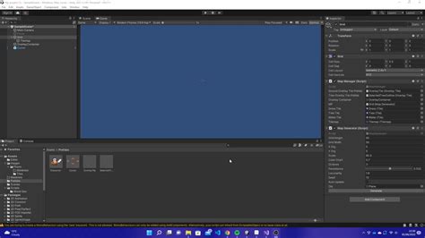 wip procedural generated trees and pathfinding r unity2d