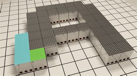 A Sample Configuration Of Modules From The Sliding Cube Model Download Scientific Diagram