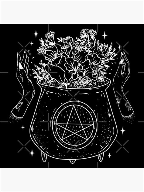 Magical Cauldron Sticker For Sale By Nevhada Redbubble
