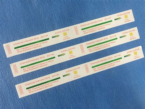Autoclave Class 4 Steam Sterilization Chemical Indicator Disposable