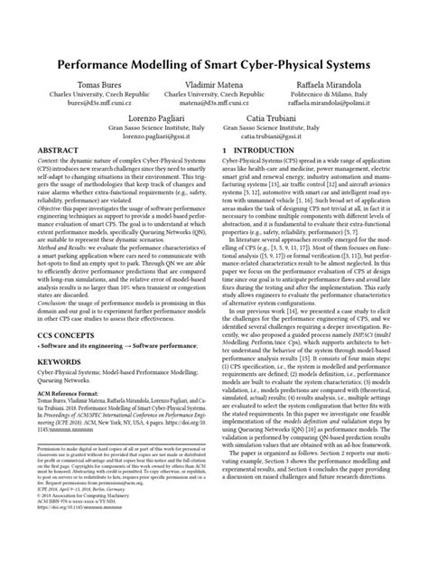 2018 Icpe Smart Cps Pdf Computer Simulation Simulation