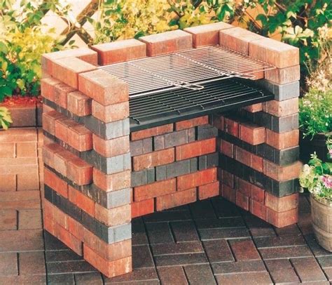 Fabriquer un BARBECUE idées DIY pour l été prochain Brick bbq Diy garden furniture