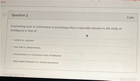 Solved Question 22 ﻿ptsa Persisting Issue Or Controversy In
