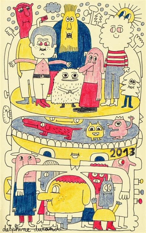 Delphine Durand Menu Illustration Illustration Art Doodle Inspiration