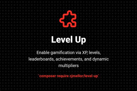 Level Up Gamification Package Made With Laravel