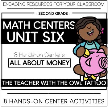 Nd Grade Math Centers And Activities Money TPT