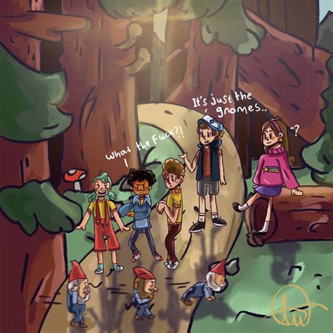A Gravity Falls And Camp Camp Crossover By Me Rcampcamp