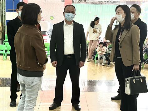 谢定雄率队到博爱幼儿园督查食堂食品安全工作