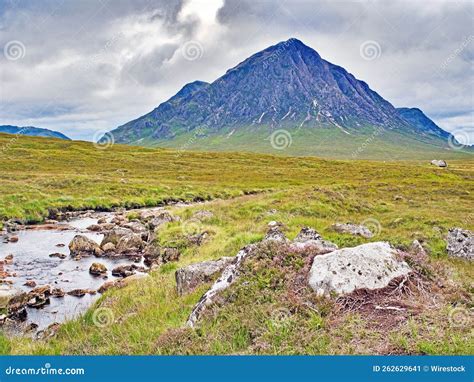 Glencoe Etive Bauchaille Mor Stock Image Image Of Park Travel 262629641