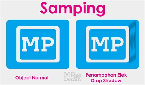 Mengenal Fungsi Interactive Drop Shadow Tool Didalam Coreldraw Mp Tutorial Desain Grafis