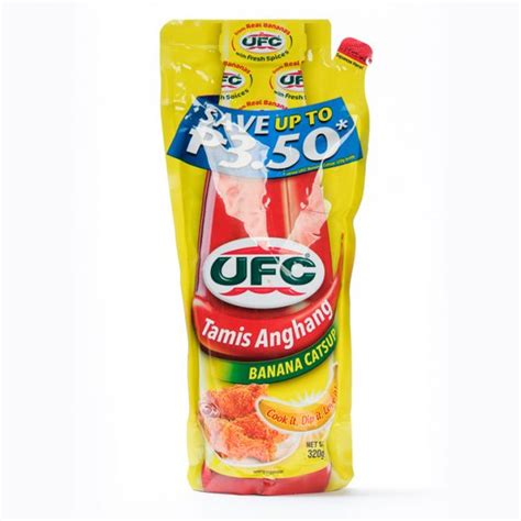 Ufc Tamis Anghang Banana Catsup Bottle 320g Bohol Grocery