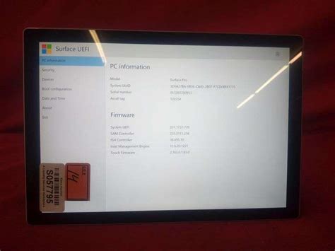 Microsoft Surface 1796 128gb No Power Cord Sierra Auction Management Inc