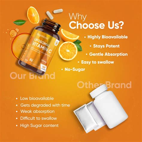 Liposomal Vitamin C Capsules Mg Vegan Capsules Weightworld