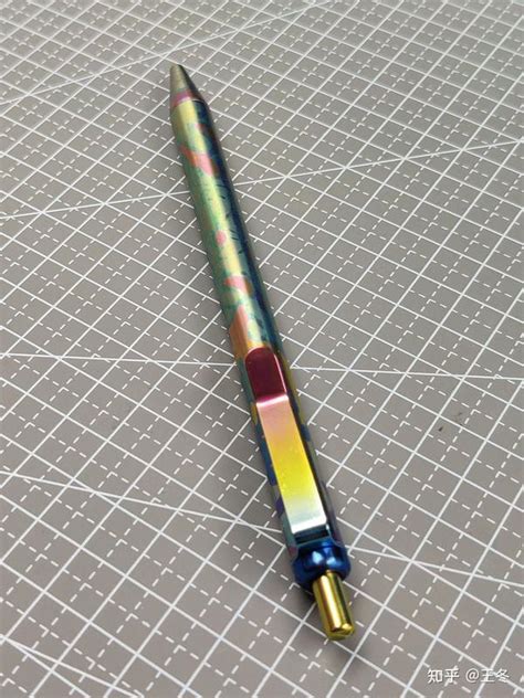 渐变色钛合金笔 知乎