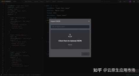 K StarJson格式可视化交互式图表 JSON Crack 知乎