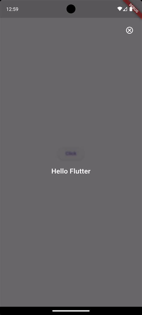 Making A Full Screen Dialog In Flutter