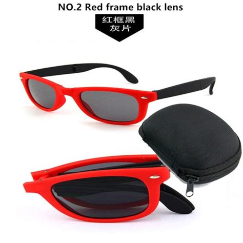 Folding Glasses Brand Design Mirrored Sunglasses Folded Oculos De Sol