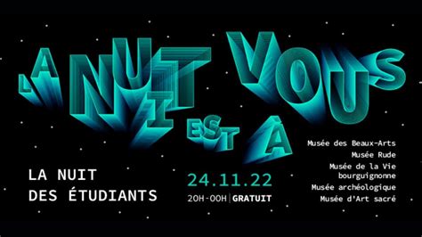 Ouverture des musées de Dijon pour la Nuit des étudiants J aime Dijon
