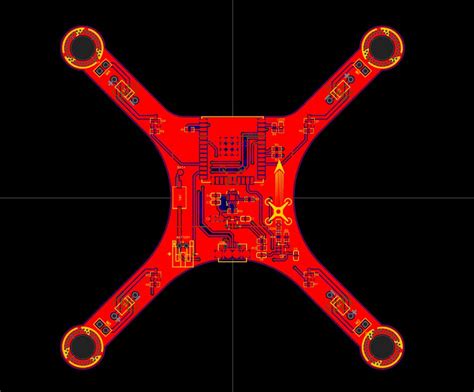 Avijit Halder On Linkedin Pcbdesign Dronedevelopment Esp32 Lis3dh