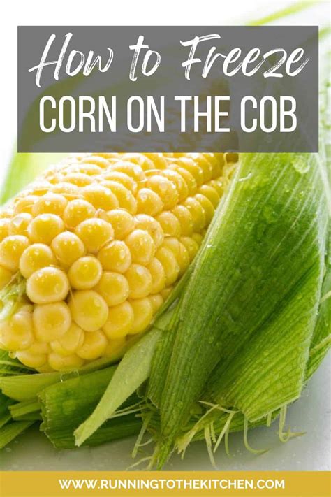 How To Freeze Corn On The Cob Running To The Kitchen®