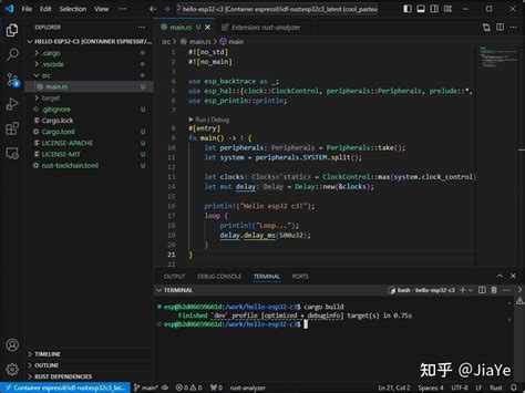 Esp32 Rust环境搭建：dockervs Code 知乎