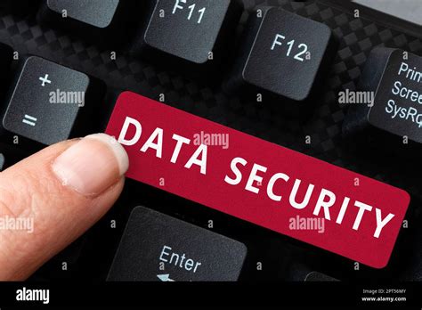 Inspiration Showing Sign Data Security Word Written On Protected