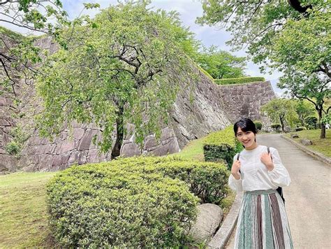 久保井朝美さんのインスタグラム写真 久保井朝美instagram「世界が注目・盛岡城／ 【親子de城めぐりポイント】 💡石垣から出る