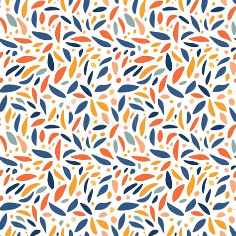 Colorful Seamless Pattern Showcases Modern And Ethnic Designs With