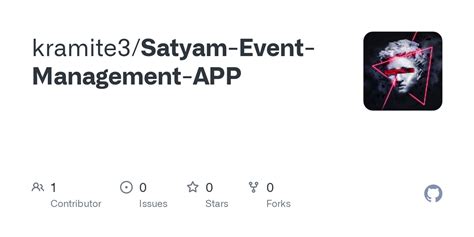 Github Kramite Satyam Event Management App