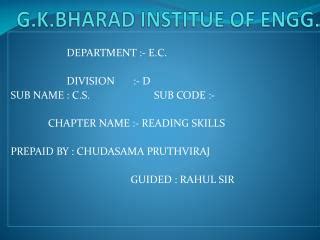 PPT COMPUTER TRAINING INSTITUE IN ROHINI PowerPoint Presentation