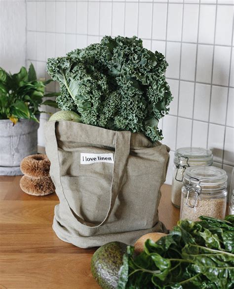 Reduce Reuse Donate With French Linen Bags I Love Linen