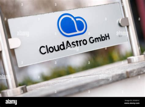 10 January 2025 Bavaria Munich The Logo Of Cloudastro Gmbh Can Be