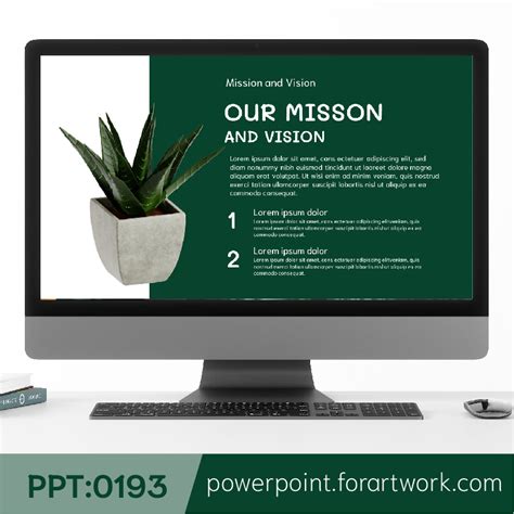 เทมเพลต Powerpoint นำเสนอสินค้า ต้นไม้พันธุ์ไม้ พื้นหลังสีเขียวเข้ม สไตล์มินิมอล 0193 เทมเพล