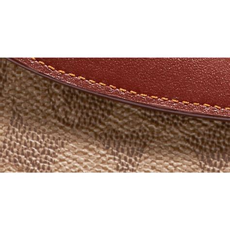 Bolsa Cassie Crossbody 19 Coach Caramelo Coach