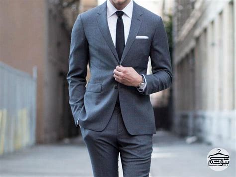 تیپ مردانه شیک با کت و شلوار ارزان