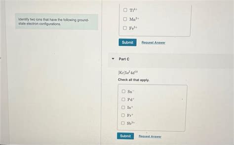 Solved Enter The Olectron Configurations Tor The Following Chegg