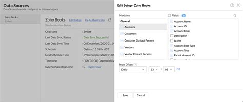 Zoho Books L Zoho Analytics Help