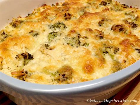 Chicken And Broccoli Casserole Keto And Low Carb Keto Cooking Christian