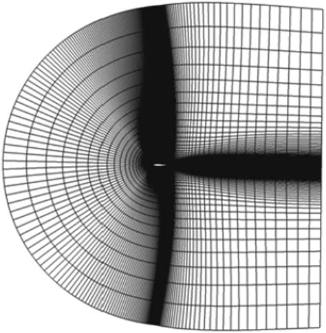Computational Grid Used For Overflow Calculations Download
