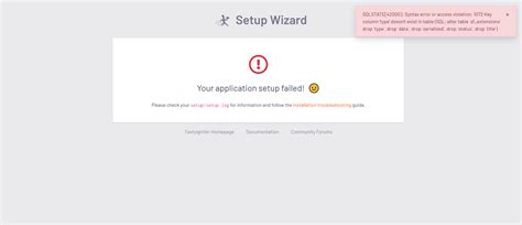 Installation Setup Issue Issue 431 Tastyigniter TastyIgniter GitHub
