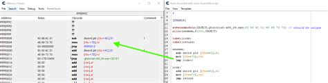 Inline Assembly Label Rbx Was Undefined And Improper Operand Type
