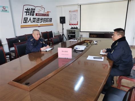 济宁市城市管理局 基层党建 执法监察七大队党支部开展谈心谈话活动