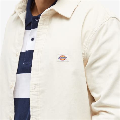Dickies Wilsonville Corduroy Shirt Whitecap Grey End Gb