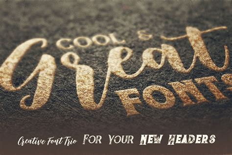 Jumbo Font Trio Stunning Script Fonts ~ Creative Market