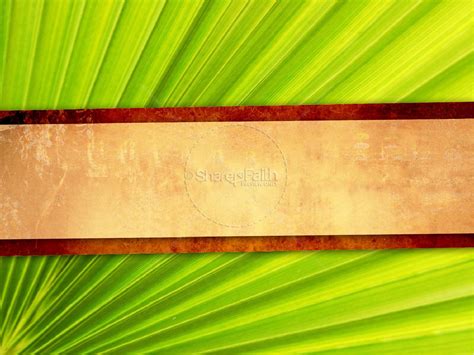 Sharefaith Media Palm Sunday Passover Powerpoint Template