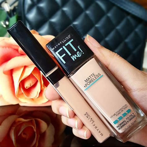 Ridzi Makeup Maybelline Fit Me Matte Poreless Foundation Review