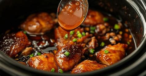 Crockpot Bourbon Chicken Food Prep Guide Preserving And Storing Food