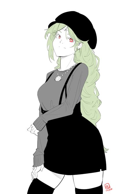 Safebooru 1girl Alternate Costume Automatic Giraffe Black Headwear