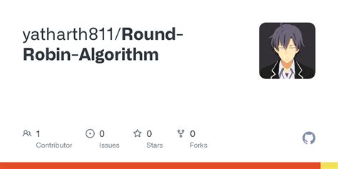 GitHub Yatharth811 Round Robin Algorithm